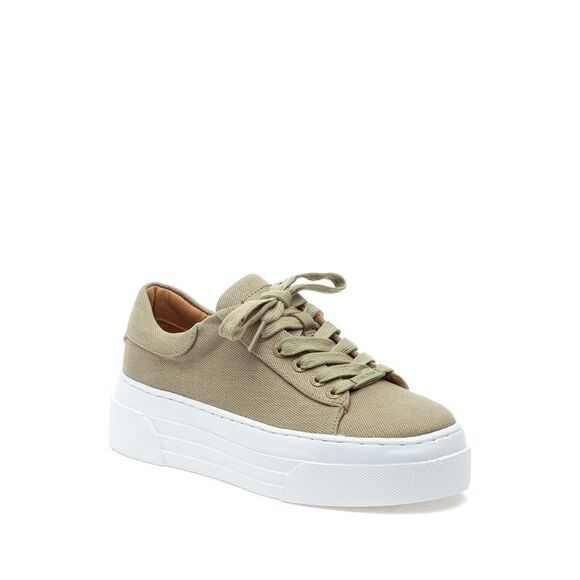 J Slides | Shoes | J Slides Womens Green Logo Amanda Round Toe Platform ...
